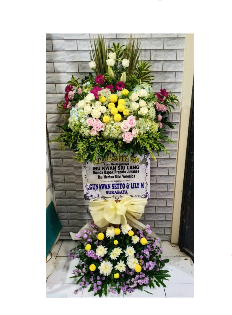 premium standing duka cita | Naqie Florist