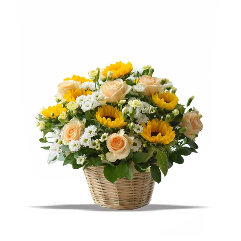Bouquet Bunga Matahari- Naqie Florist