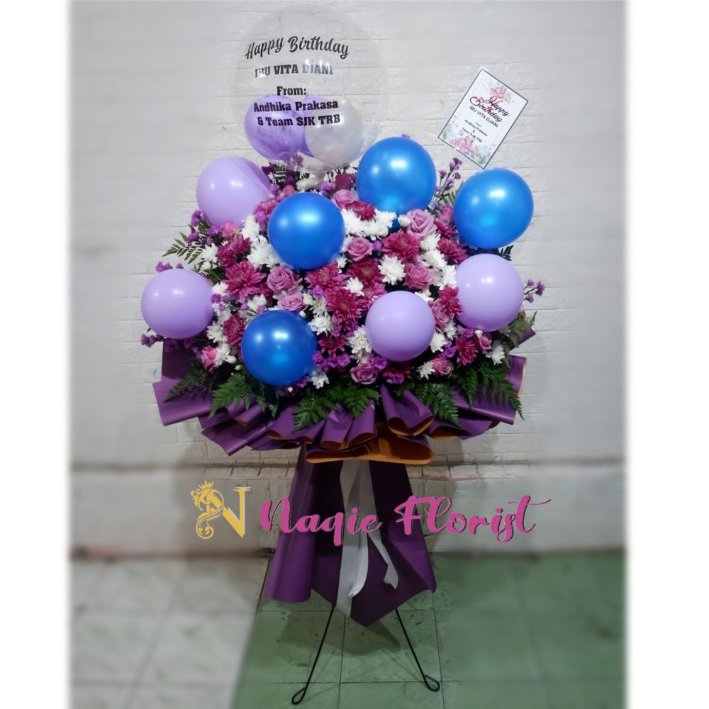Standing Flower Kostum Balon- Naqie Florist